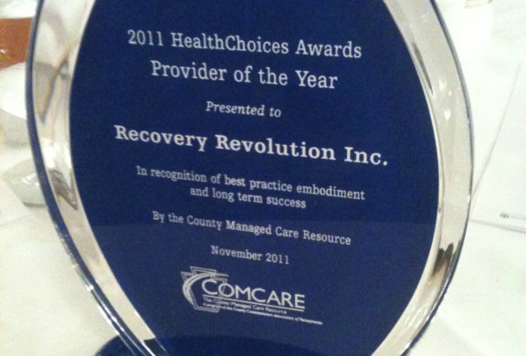 Recovery Revolution Received “HealthChoices Provider of the Year” Award ...